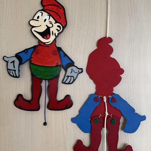 🎄 Christmas elf jumping jack pixie・ 3MF File for 3D printing and CNC ...