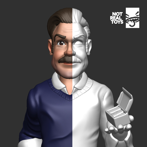 🏈 Ted Lasso・Free STL File for ・Cults