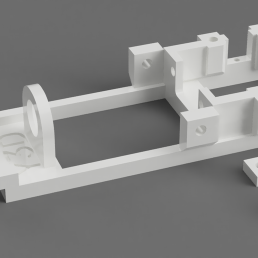 STL file In-line FR SCX cradle 🏦 ・3D printer design to download・Cults