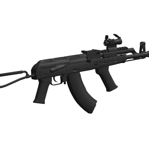 OBJ file AMD-65 Assault Rifle 🔫 ・3D printer design to download・Cults