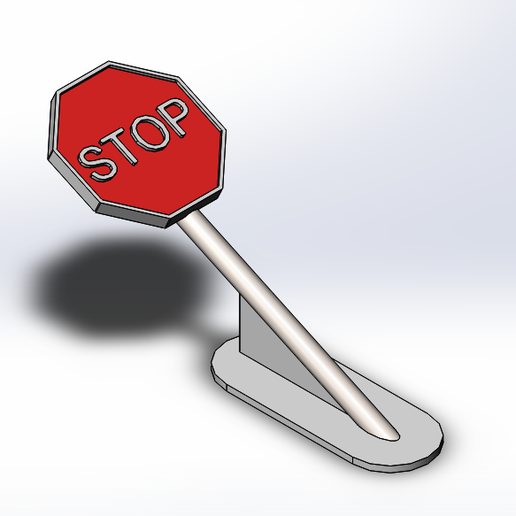 🛑 Stop sign door stopper・Free STL File for ・Cults