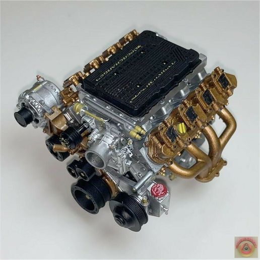 🚙 CHEVROLET CAMARO ZL1 - LT4 ENGINE・ STL File for 3D printing・Cults