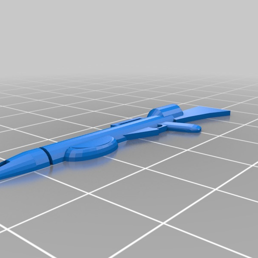 🔫 Zentradi Rifle for Matchbox 3 3/4" action figures・Free STL File for ...