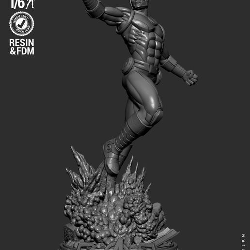 👨 WICKED MARVEL IRON MAN SCULPTURE : TESTED AND READY FOR 3D PRINTING ...