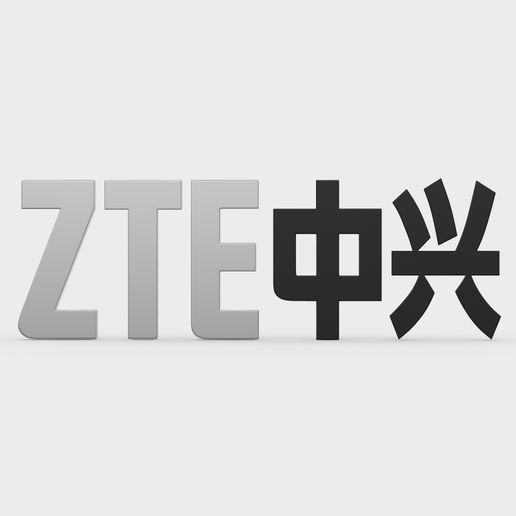 zte logo white