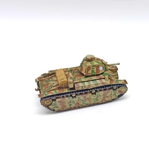 🇫🇷 Renault Char D2 model 1938 with APX-4 turret (France, WW2)・ 3D File ...