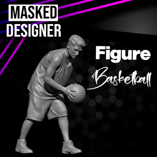 STL file FIGURE BASKETBALL 164 🏀 ・3D printable model to download・Cults