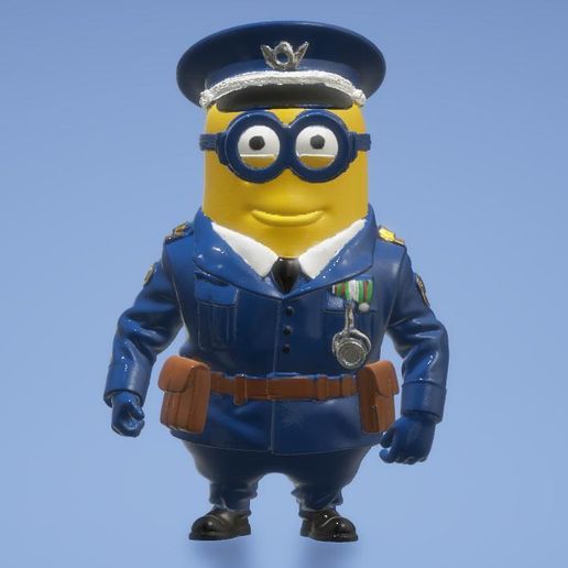 👹 Minion militaire - Despicable Me・ STL File for 3D printing・Cults