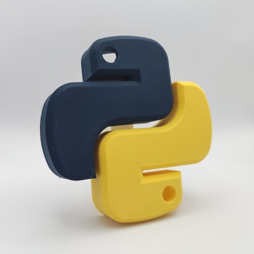 STL 文件 Python Logo Sculpture 🗿 ・可下载 3D 打印模型・Cults
