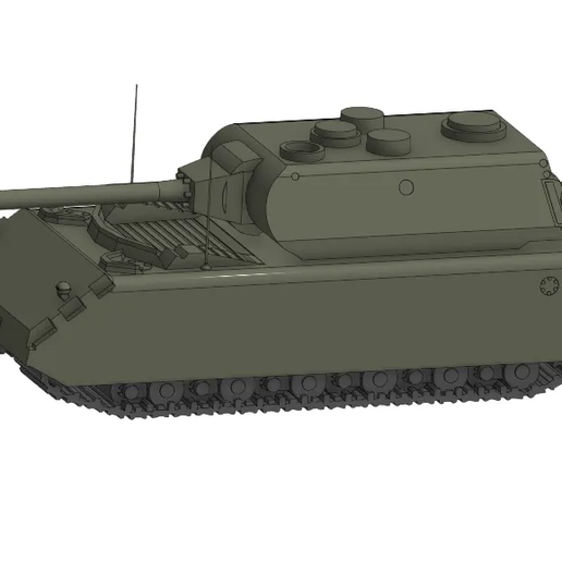 🇩🇪 Panzer VIII Maus Germany Tank・Free 3D File for 3D printing・Cults