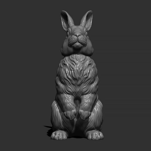 🐇 Rabbit bunny・ STL File for 3D printing・Cults