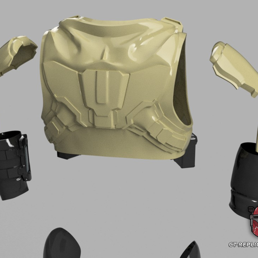 🪖 Helldivers 2 - SC-30 Trailblazer Scout Armor DIY KIT Cosplay 1:1・ OBJ ...