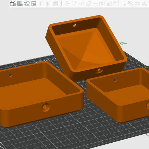 STL file 3 inch and 4 inch Fence Post Caps 🌳 ・3D printing template to ...
