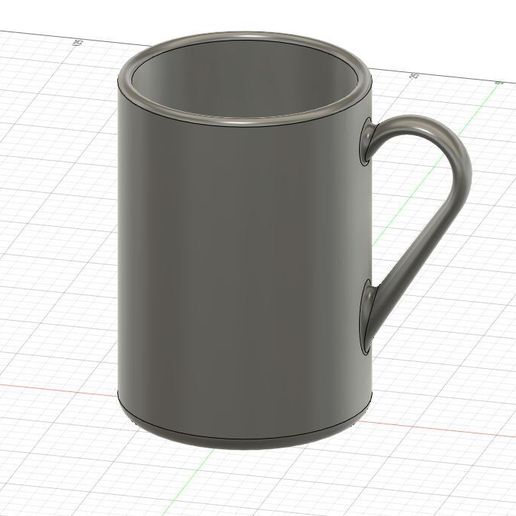 STEP file Glass 🍔 ・Template to download and 3D print・Cults