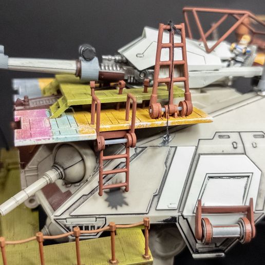 AT TE Rebels Conversion Kit (microgalaxy squadrons)・ 3D File for 3D ...