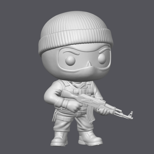 🔥 Counter Strike CS2 T Side Figurine | Funko Pop Inspired・Arquivo STL ...