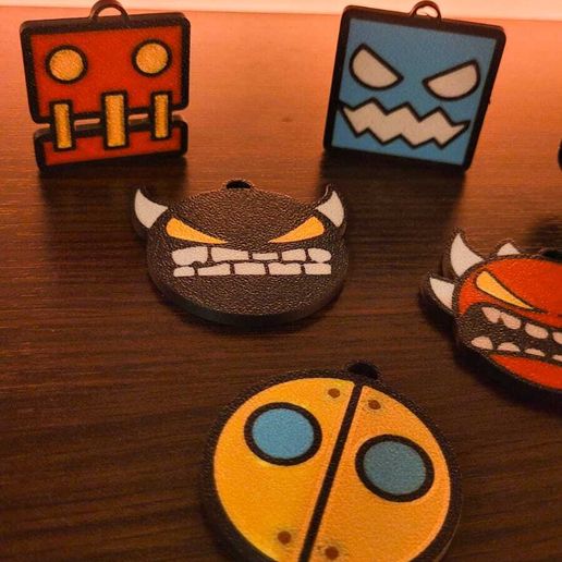 geometry dash 3d art