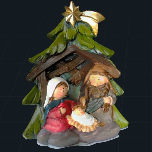 Free STL file Christmas Crib 🎄 ・3D printing design to download・Cults