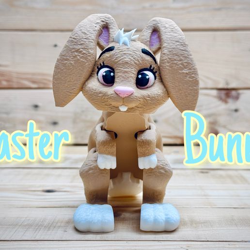 🐇 Easter bunny・ STL File for 3D printing・Cults