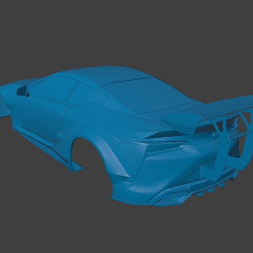 🚗 RC BODY LEXUS LC500 WIDEBODY 2021 1:10 3D PRINT STL・ STL File for 3D ...