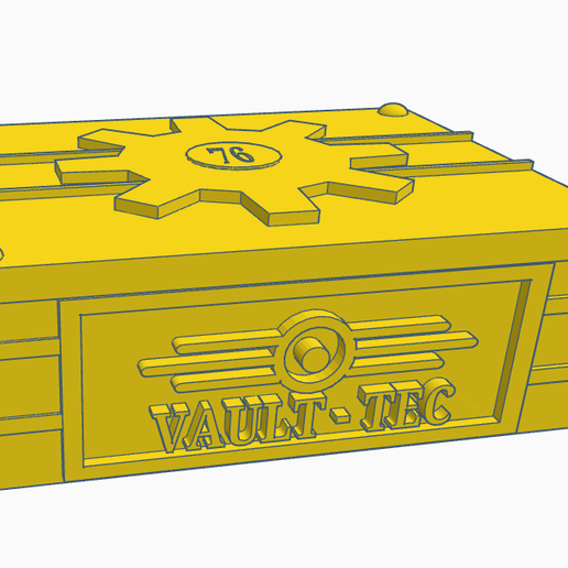 📦 Fallout 76 inspired box・ STL File for 3D printing・Cults