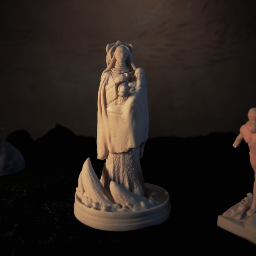 3D file DUNE - Lady Jessica and Alia - Bene Gesserit Reverend Mother 🏜️ ...