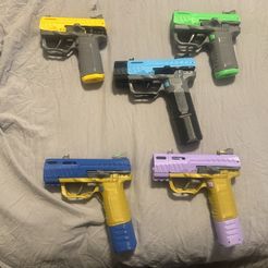 3D printed Block 26 - a "Fun & Tacticool" disc launcher!! • made with ...