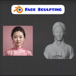 Download 5 3D models from Blender Face Sculpting 👩‍🦰 listed by 3dgiftz ...