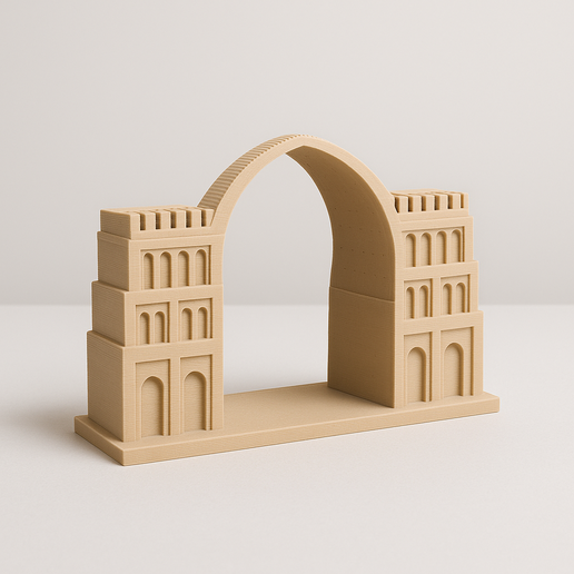 🇮🇷 Arco de Ctesifonte (Taq Kasra) - Modelo imprimible en 3D de ...