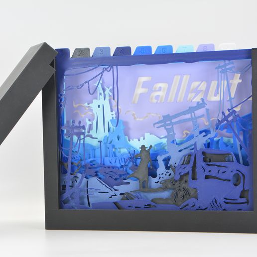 📦 Fallout Shadow Box・Free STL File for 3D printing・Cults