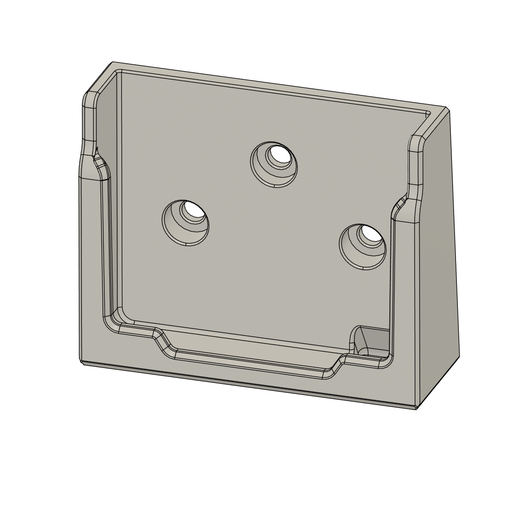 💭 Holley Terminator X 3.5" display mount・ STL File for 3D printing・Cults