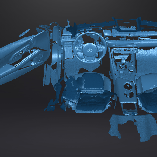 🚗 Toyota GR Supra A90/A91 Mk5 2021 - Cockpit / Interior - 3D Scan・ STL ...
