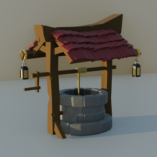 Free STL file Well 🚰 ・3D printing template to download・Cults