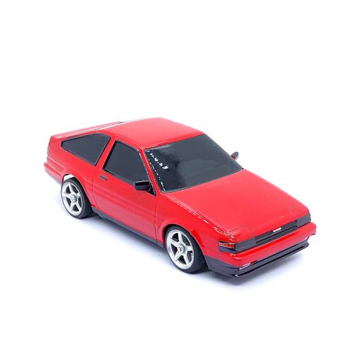 🐚 1:28 Scale 84 Corolla GTS AE86 Body Shell w/ Dummy Chassis (Xmod and ...