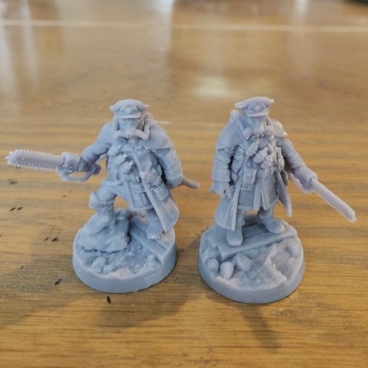 3D printing GrimGuard Frostwatch Officer • made with Anycubic photon ...