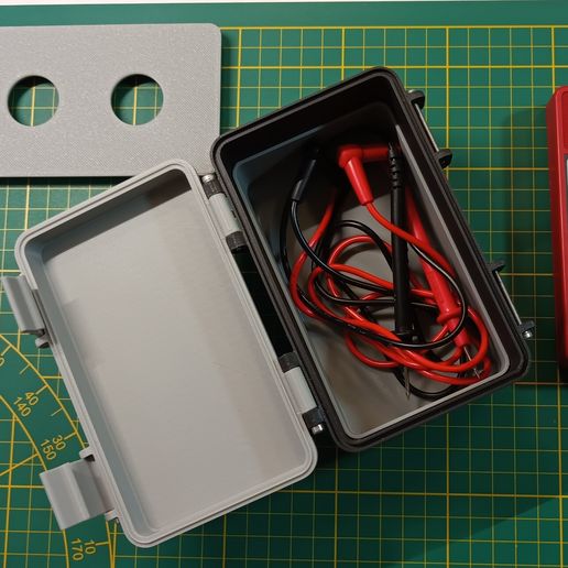 📦 Tool box with lid and insert・Free 3MF File for 3D printing・Cults