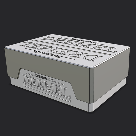 📦 Dremel Bit Box & Lid・Free STL File for 3D printing・Cults