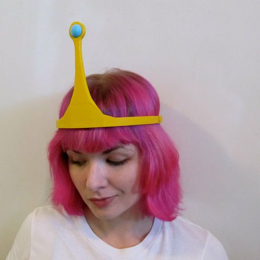 👸 Princess Bubblegum Crown・Free 3D File for ・Cults