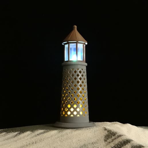🫖 Tea Light Lighthouse・ STL File for 3D printing・Cults