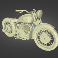 Download 1 3D model from 1937 ROYAL ENFIELD KX1140 CCM listed by QUANTU3D • 3D printer files ...