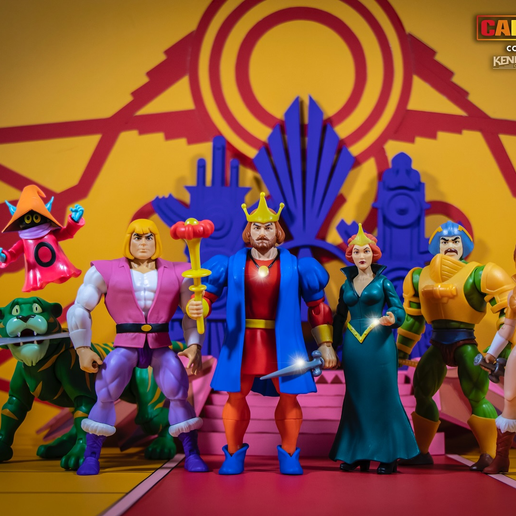 🤴 KING RANDOR WITH CAPE - FULL THRONE ROOM - FILMATION MODEL - for new ...