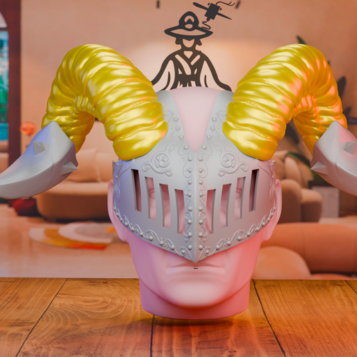 🪖 Demon Maiden- Medieval Infernal・Free STL File for 3D printing・Cults