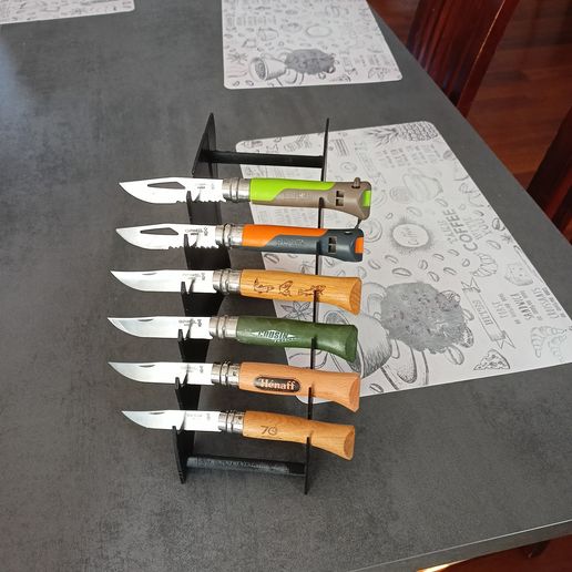 🔪 Knife display・Free STL File for ・Cults