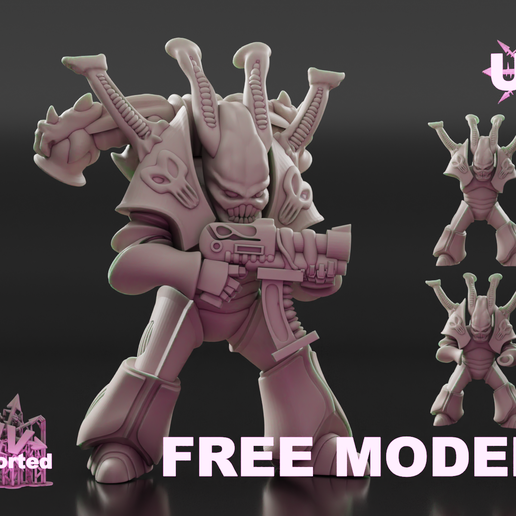 🛰 chaos renegade 03・Free STL File for 3D printing・Cults