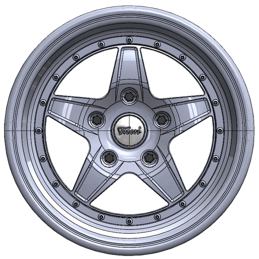 🛞 Wheel_177_Trieri・ STL File for 3D printing・Cults