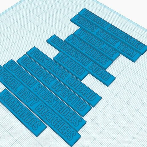 🎲 Kill Team plaques・Free STL File for ・Cults