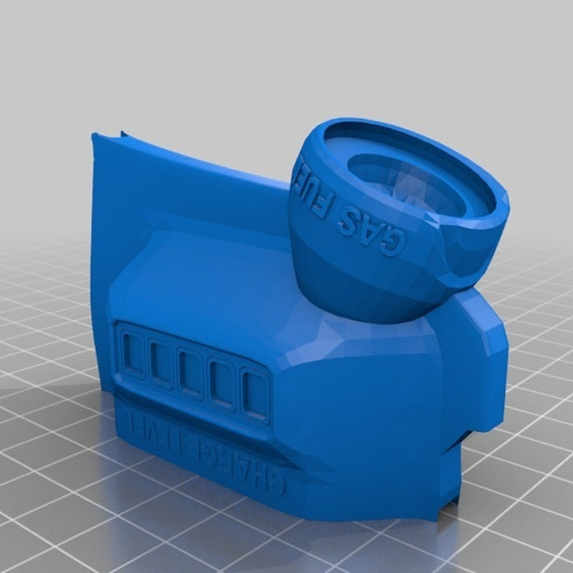 🔫 Fallout Glock 86 Plasma Pistol by 3nikhey made printable・Free STL ...