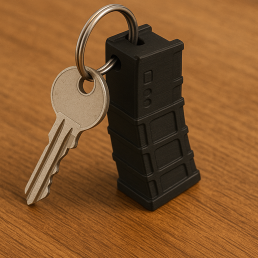 🔸 3D Printed Mag Keychain - P MAG・ STL File for 3D printing・Cults