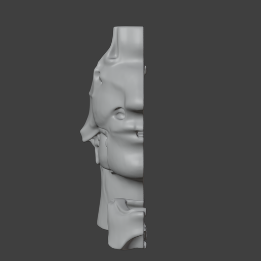 👃 3D Model of Cavities of Nose, Mouth and Throat・ STL File for 3D ...