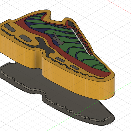 STL file Nike TN luminous shoe for multicolored modules 👟 ・Model to ...